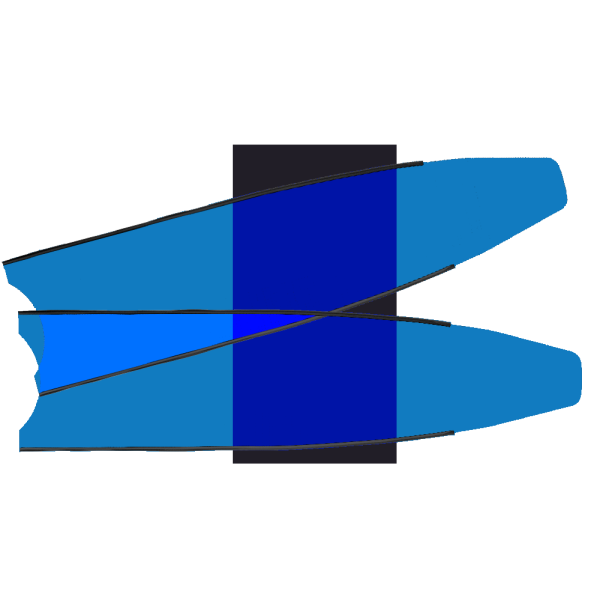 Blue Colour Blades | KONAWINDS